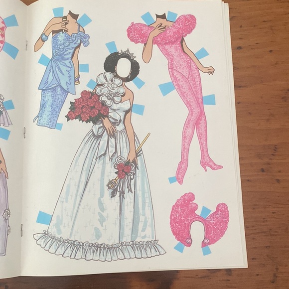 Vintage | Other | Vintage Deluxe Paper Doll Book Miss America Beauty ...